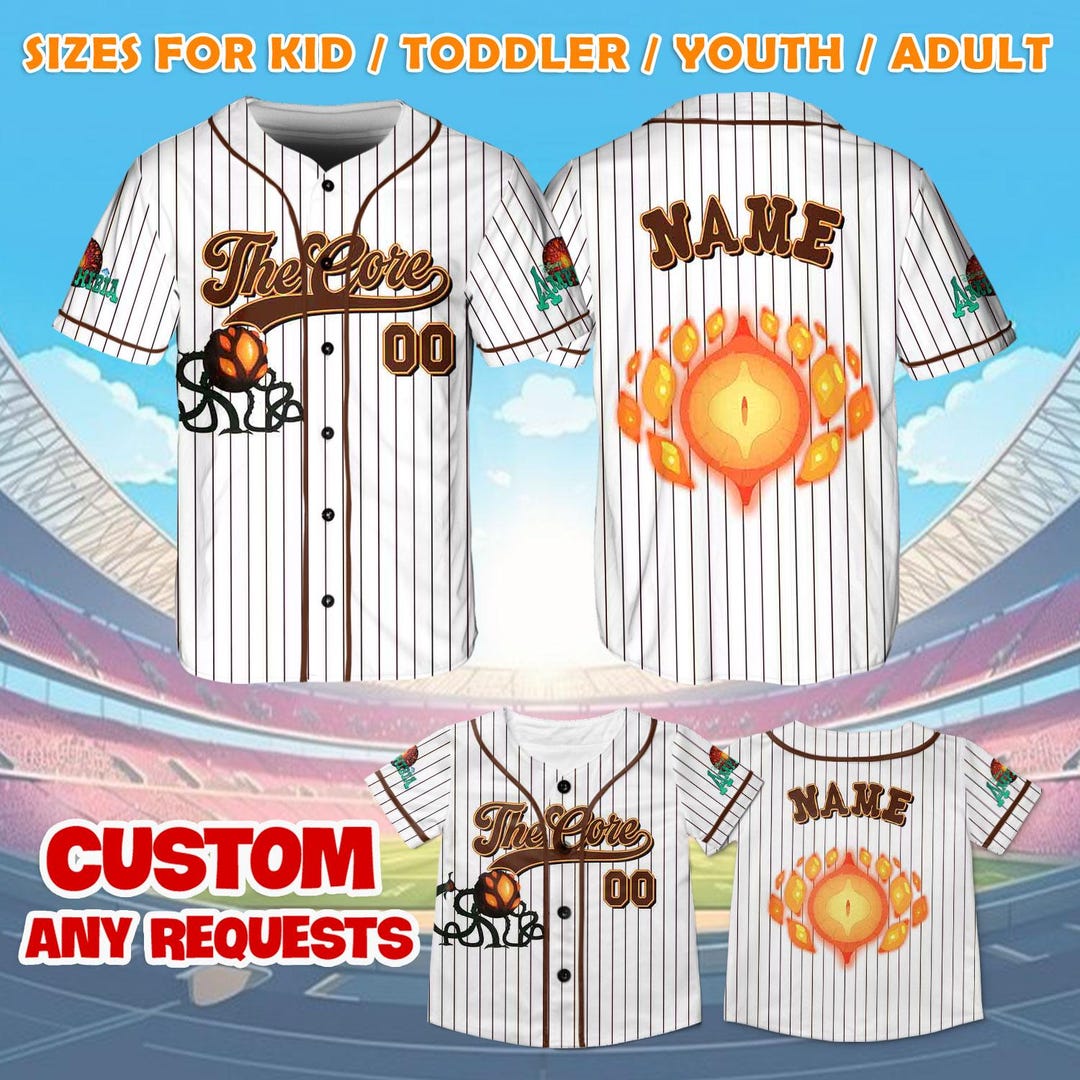 Amphibia the Core Jersey Shirt, Disney Amphibia Baseball Jersey, Disney ...