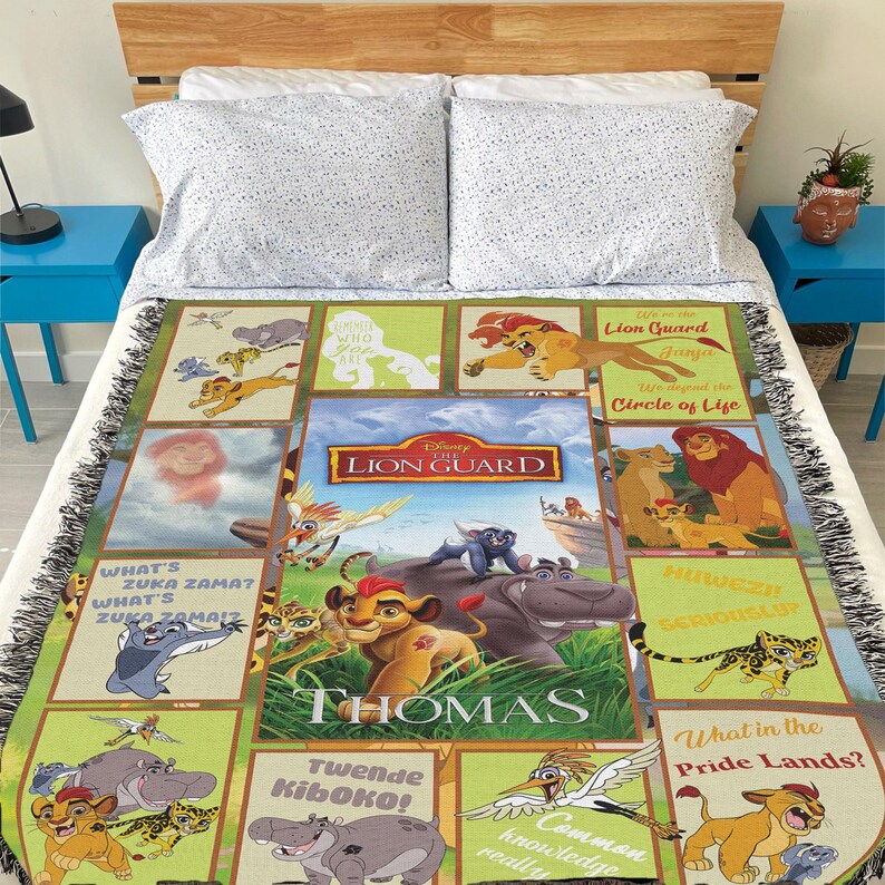 Disney Lion Guard Blanket, Custom Lion Guard Blanket, Wdw Disneyland ...