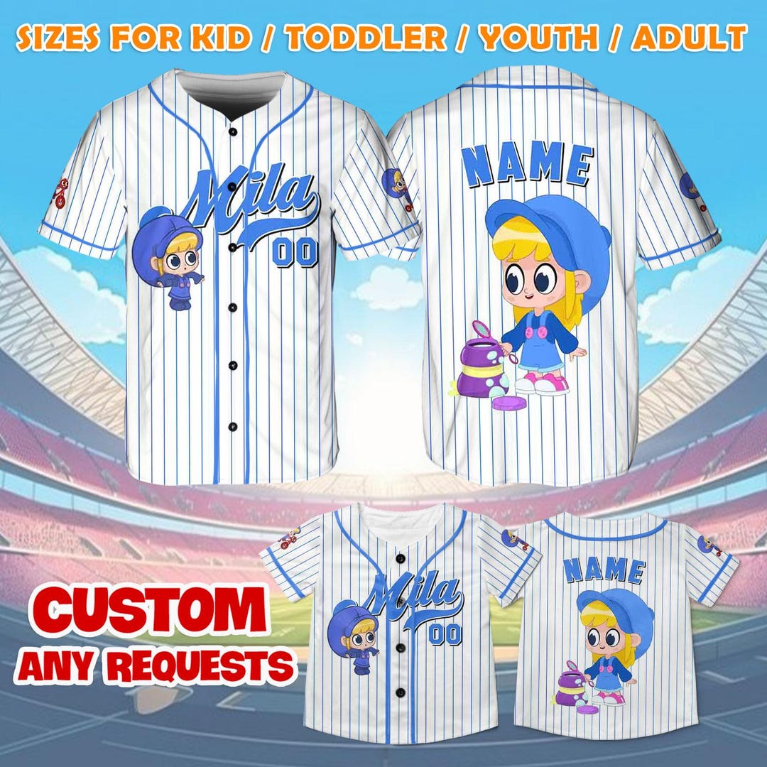 Morphle Mila Jersey Shirt, Disney Morphle and the Magic Pets Baseball ...