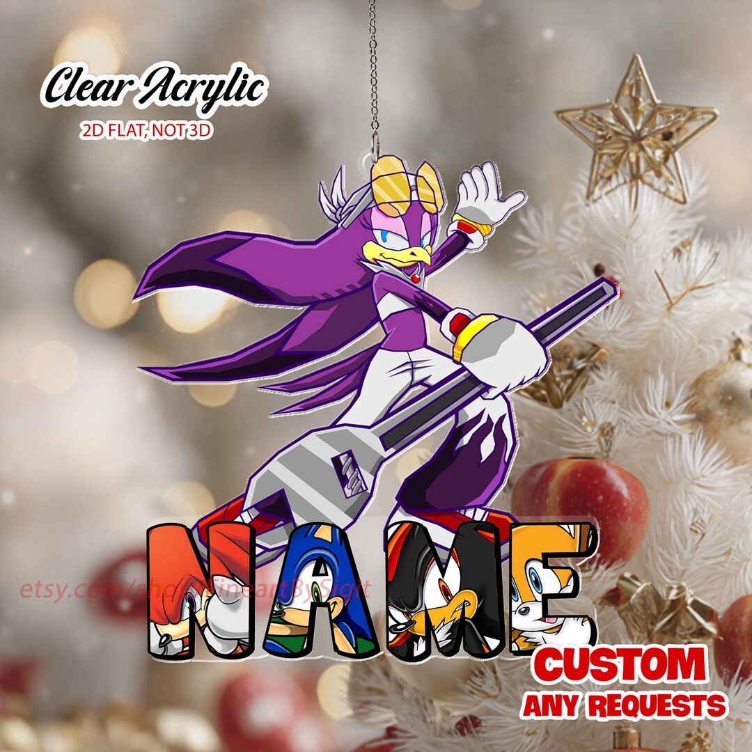 Wave the Swallow Ornament, Sonic Riders Babylon Rogues Gift ...