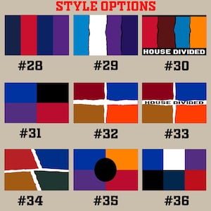 Custom House Divided Doormat, College Football - Basketball - Hockey ...