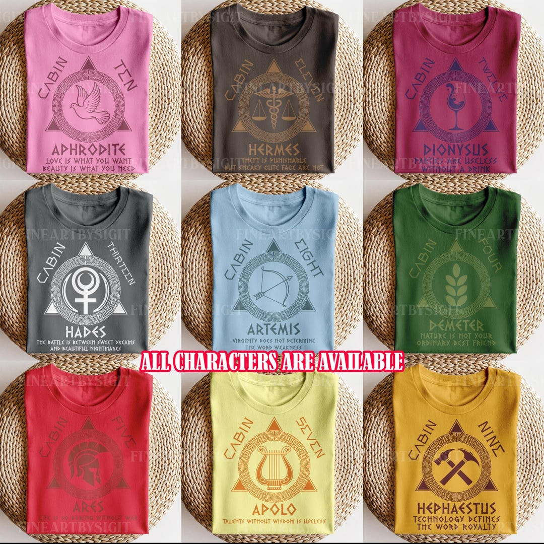 Personalized Camp Half Blood Shirt, Percy Jackson Matching Shirt ...