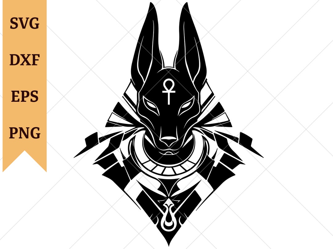 Anubis SVG File Ancient Egypt Egyptian Mythology Svg, Png Clipart - Etsy