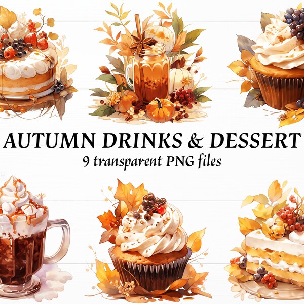 Dessert Clipart - Etsy