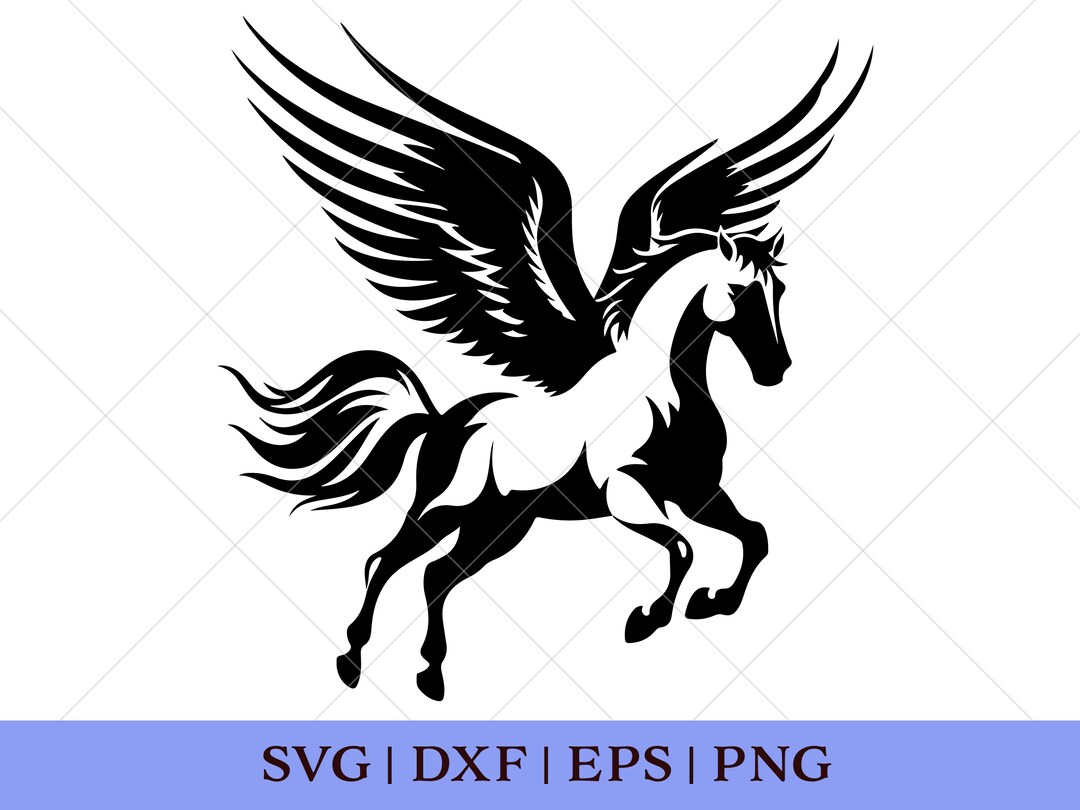 Pegasus SVG Greek Mythology Svg Cut File Clipart Png - Etsy Canada
