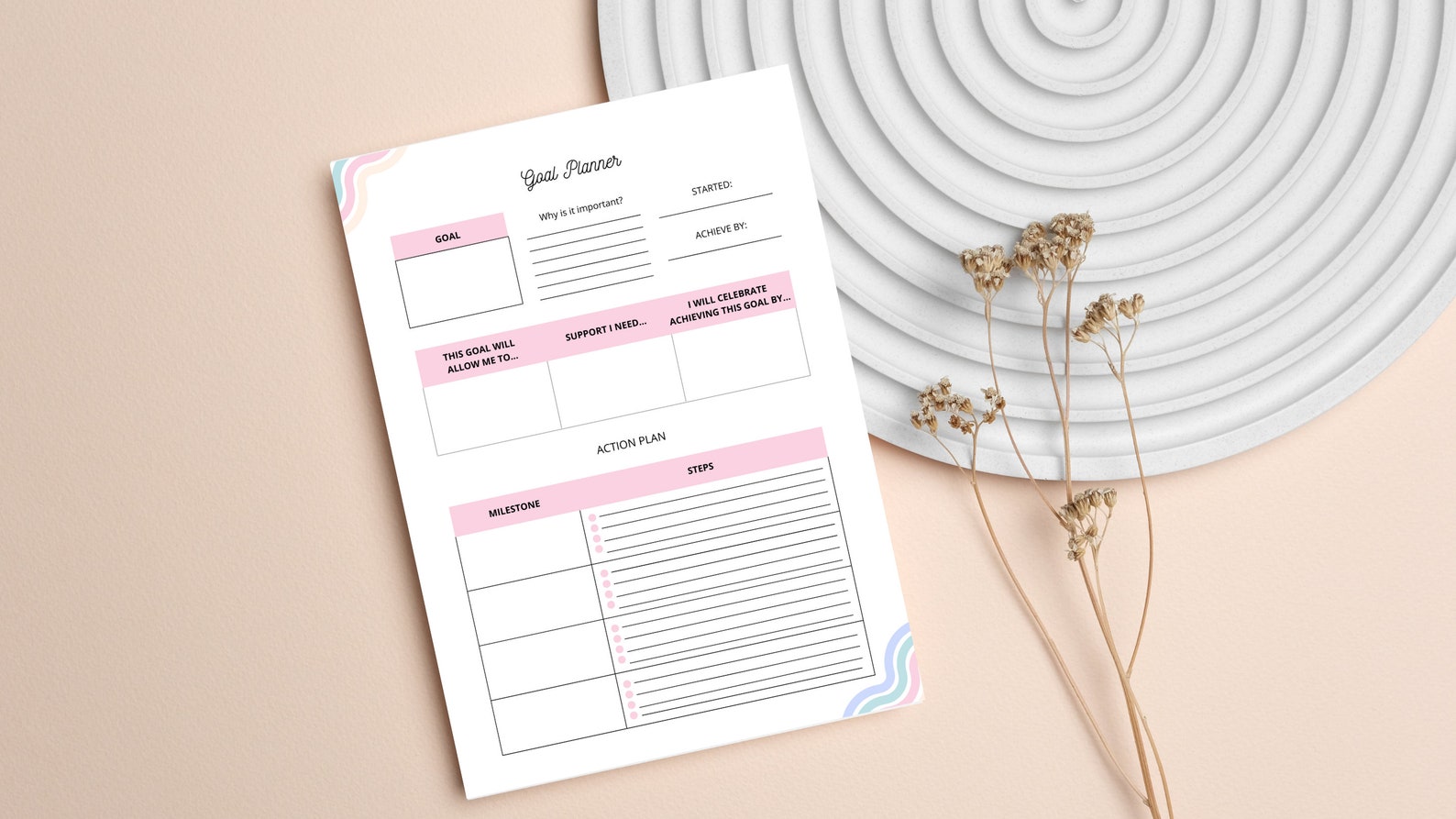 Manifestation Journal | Journal Template for Canva | Find & Manifest ...