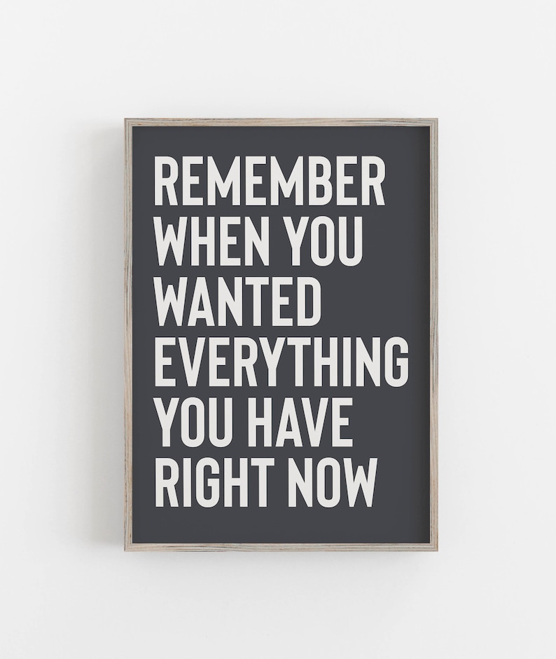 Remember When.. | Printable Wall Art | Typography Quote Poster ...