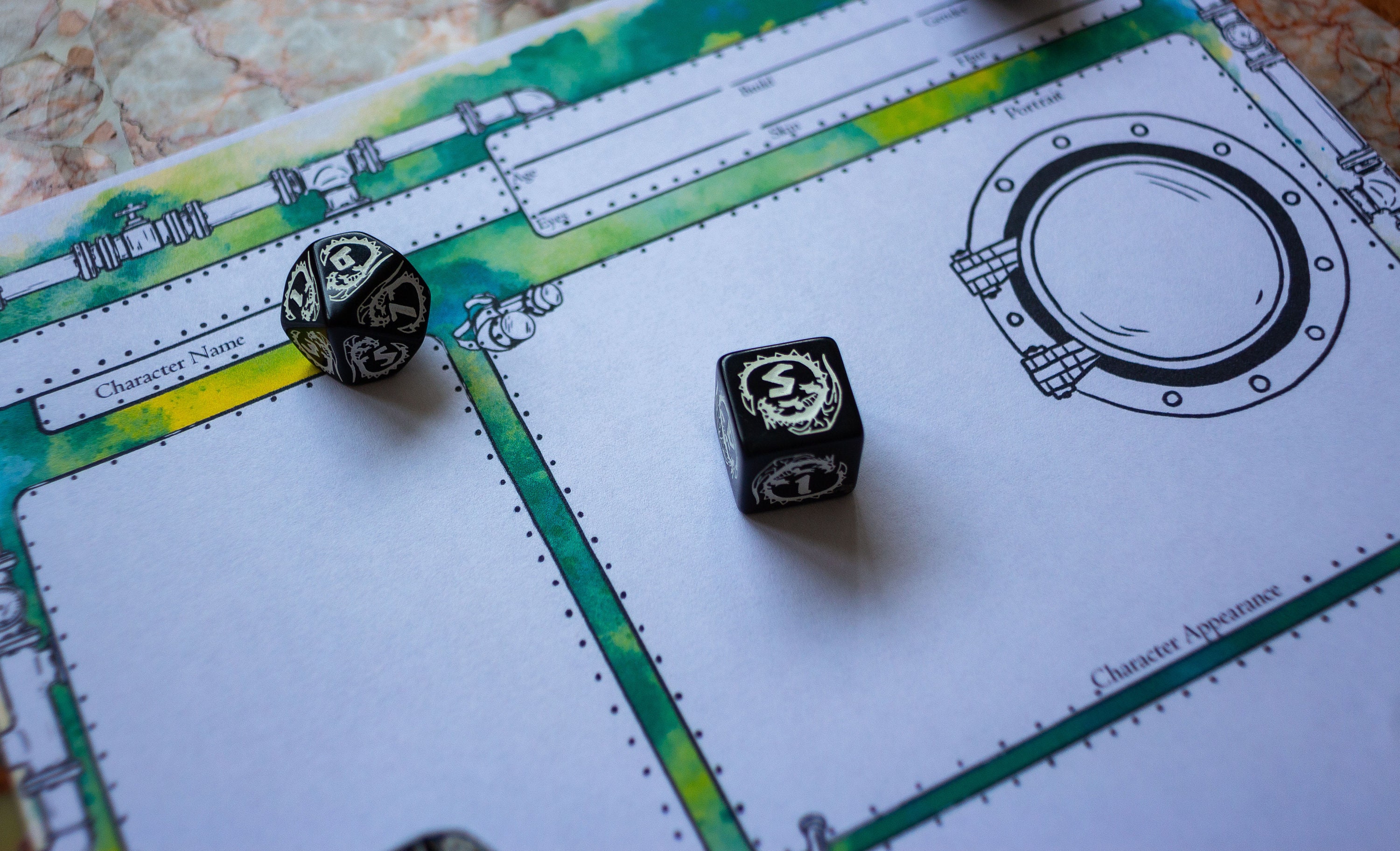 5e Character Sheet Pdf Dnd Artificer Themed Ttrpg Accessory For Dungeons And Dragons Players Dandd