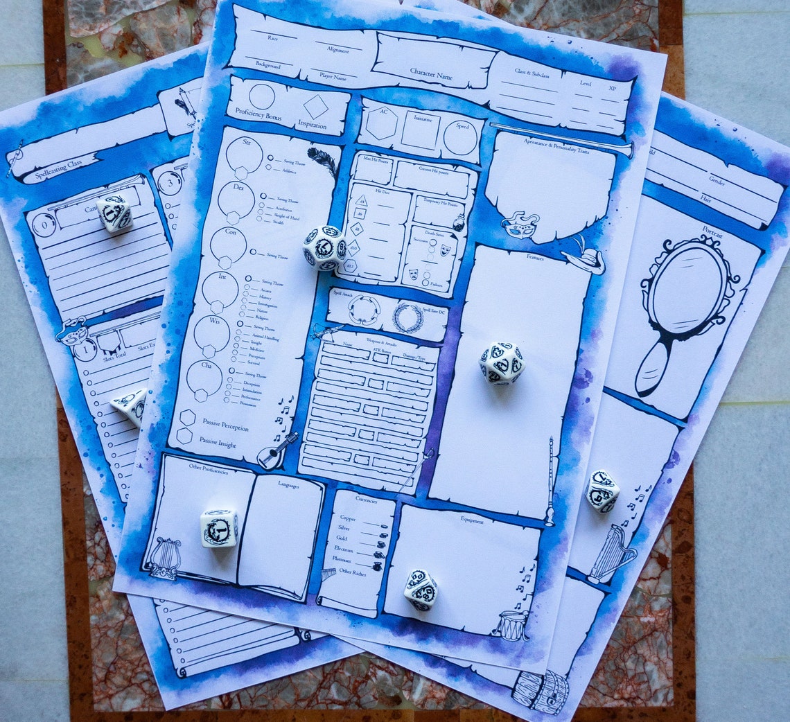 5e Character Sheet Dnd Bard Themed Ttrpg Accessory For Etsy 5e-character-sheet-dnd-bard-themed-ttrpg-accessory-for-etsy