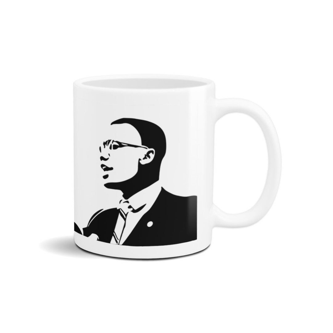 Malcolm X Inspired Mug: Symbol of Justice and Resilience - Etsy
