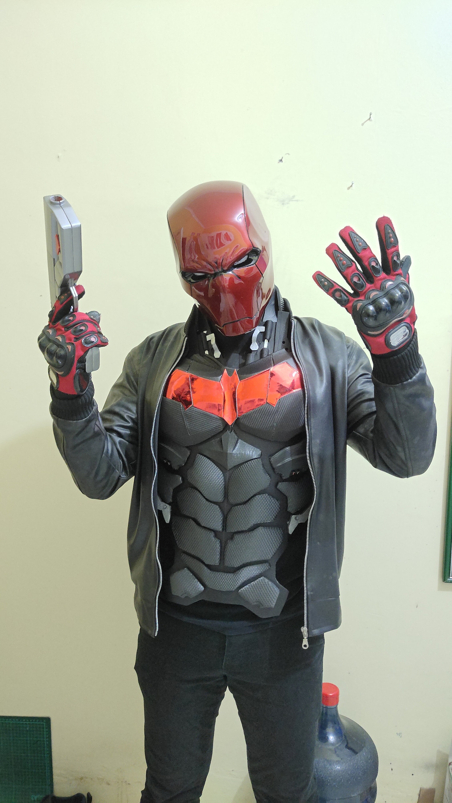 Red Hood Cosplay / Red Hood Costume / Red Hood Armor WITHOUT MASK - Etsy