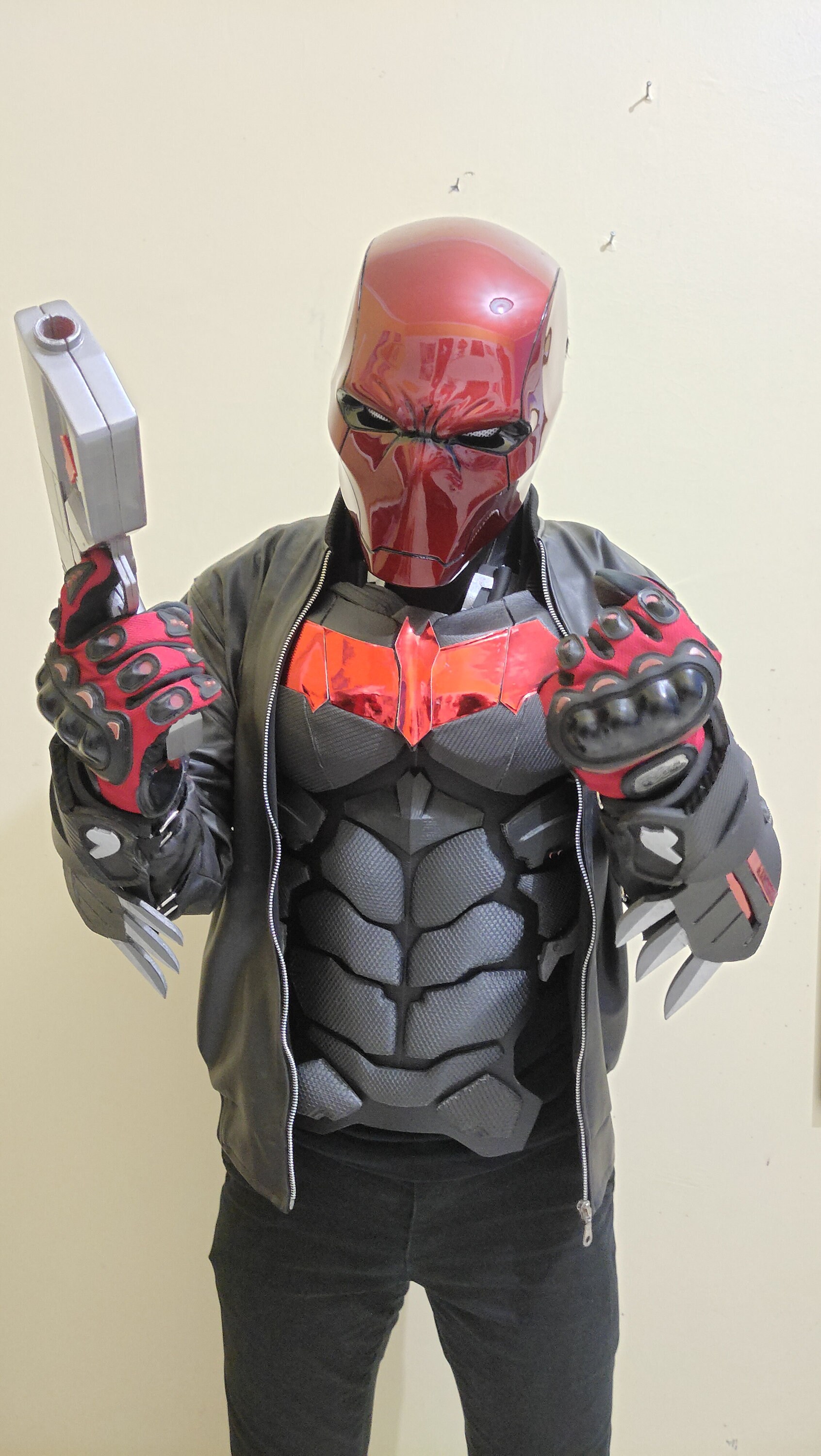 Red Hood Cosplay / Red Hood Costume / Red Hood Armor WITHOUT MASK - Etsy