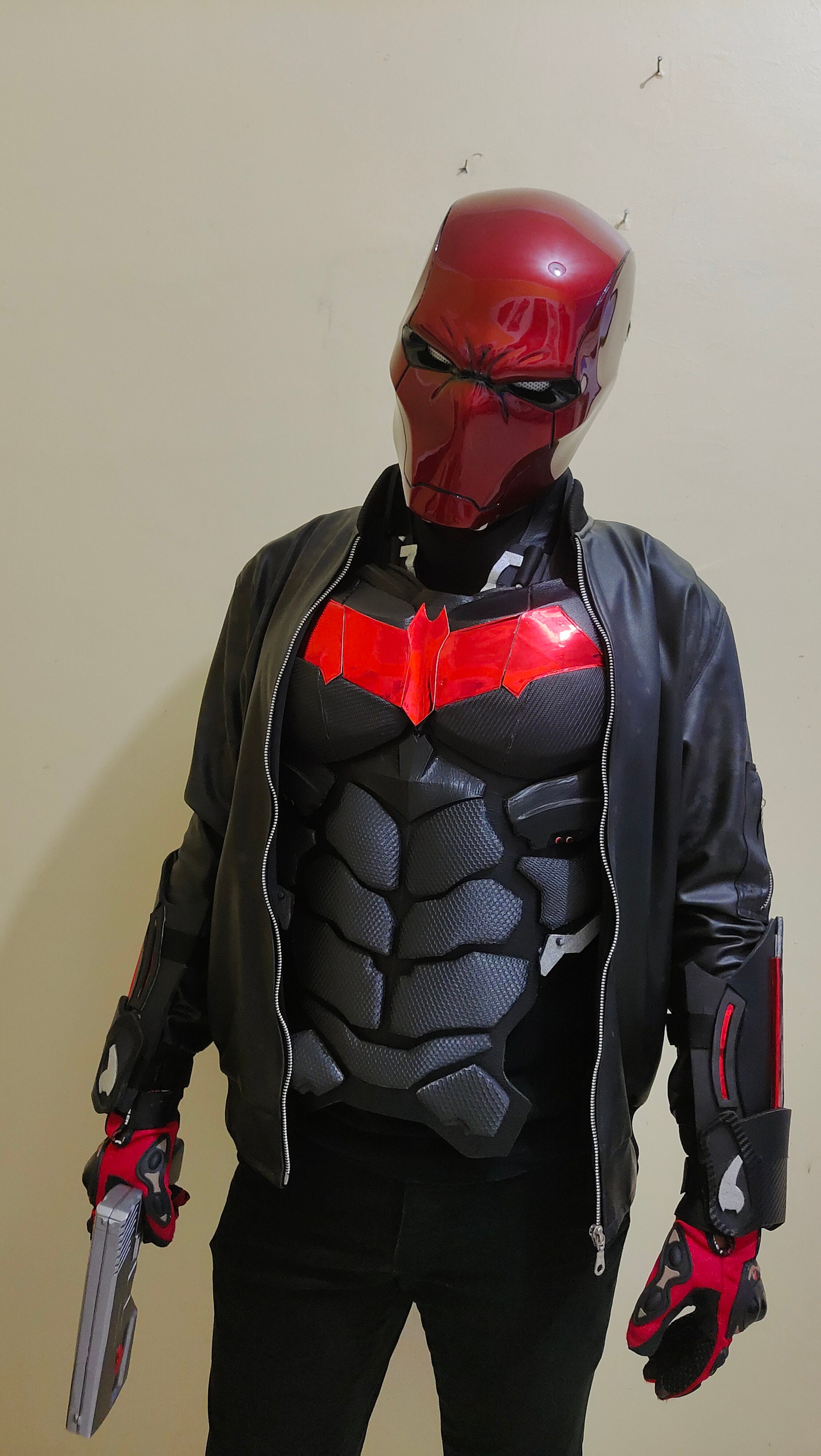 Red Hood Cosplay / Red Hood Costume / Red Hood Armor WITHOUT MASK ...