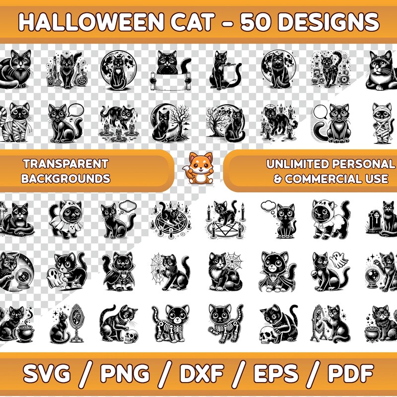 Cat Svg - Etsy
