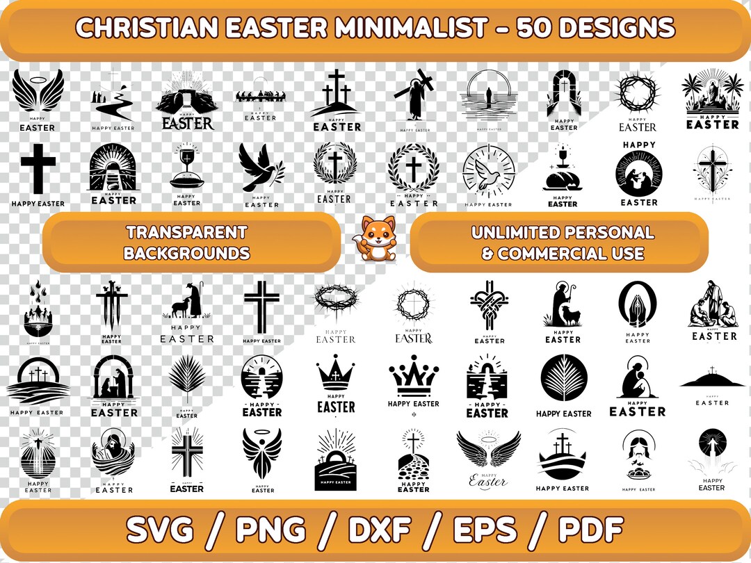 Christian Easter SVG Bundle: Religious Cricut Designs (digital Download ...