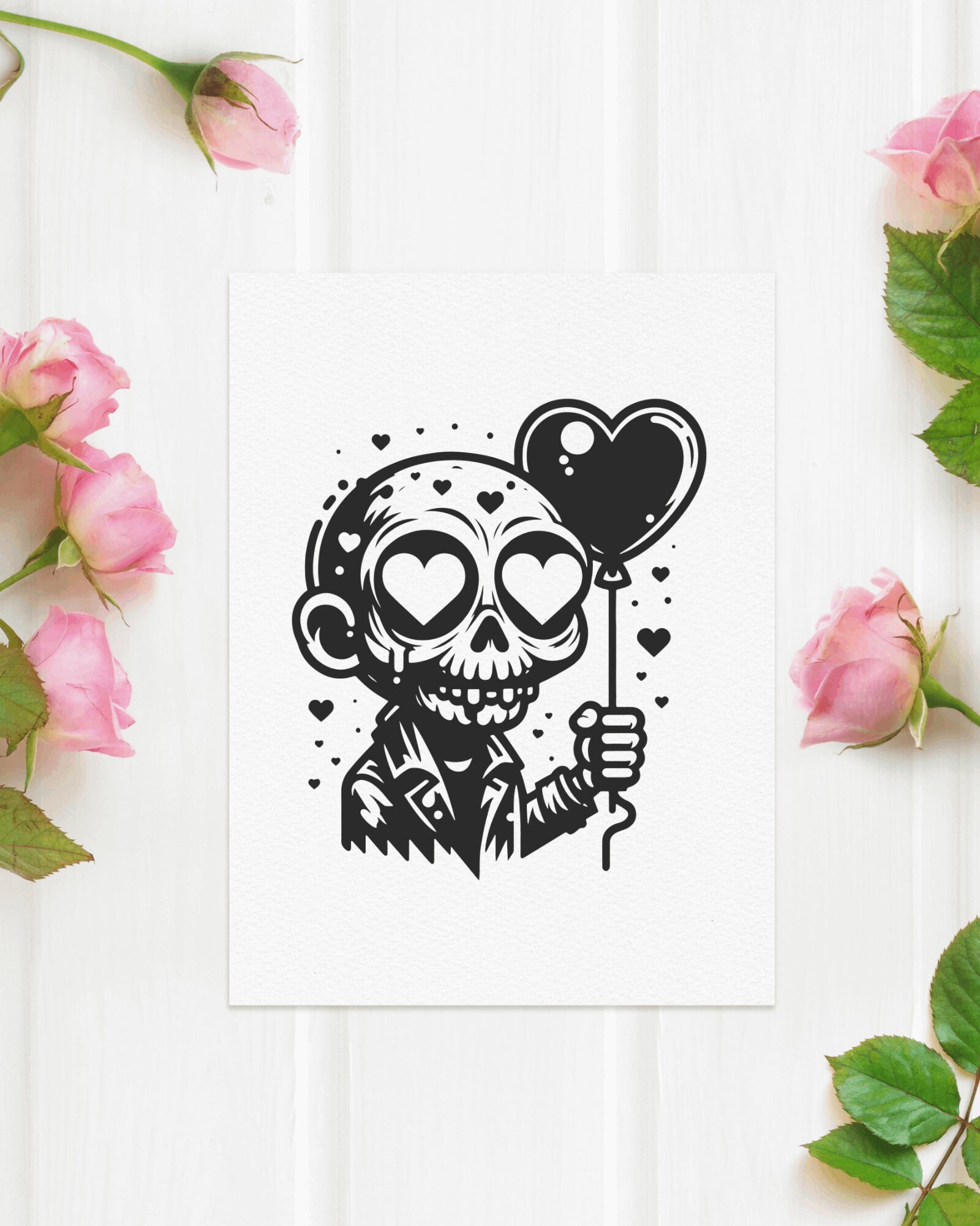 Valentine Zombie Svg Bundle, Zombie Svg, Zombie Png, Valentine Svg ...