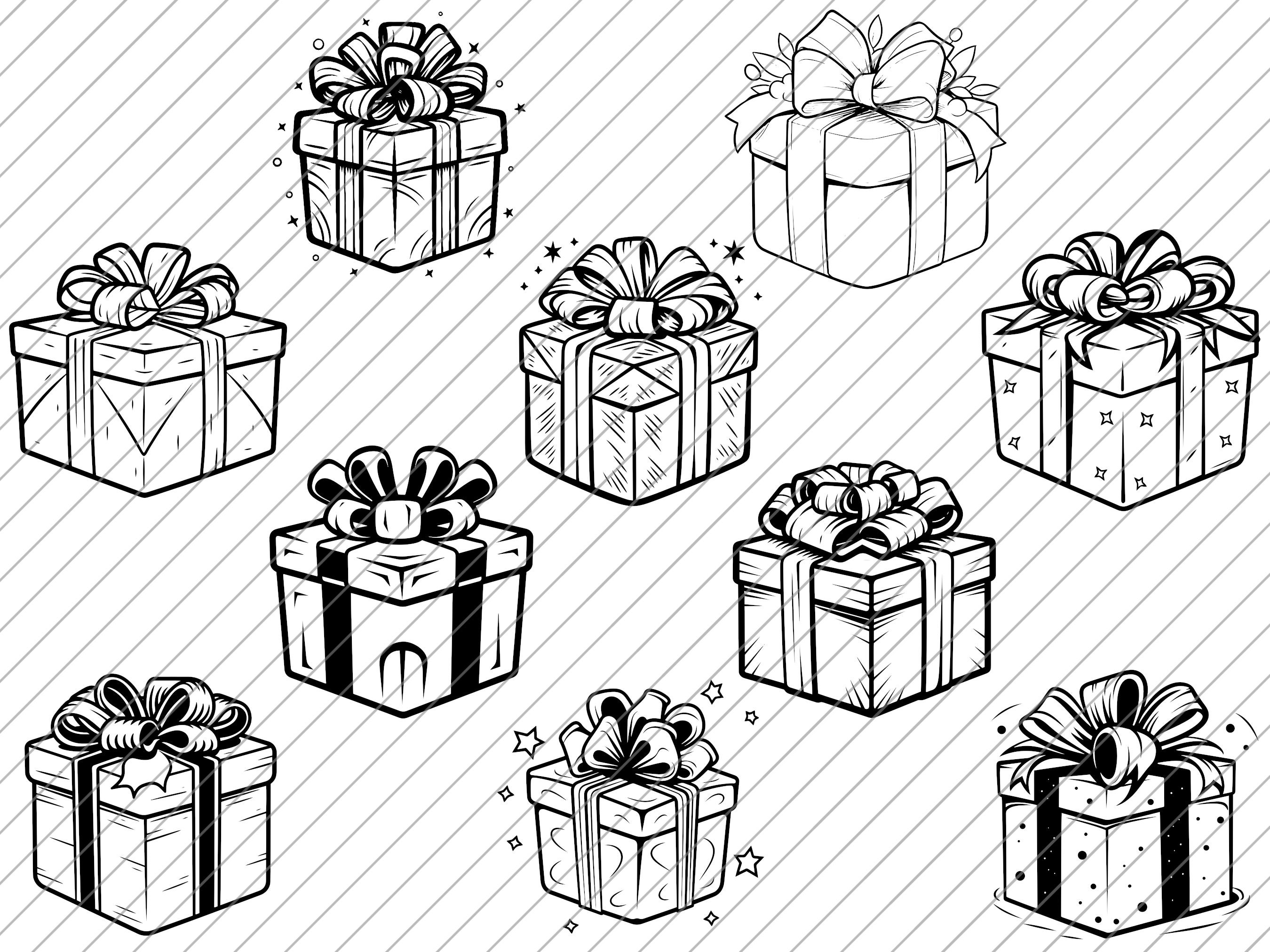 Presents SVG Bundle, Birthday Presents SVG, Christmas Presents SVG ...