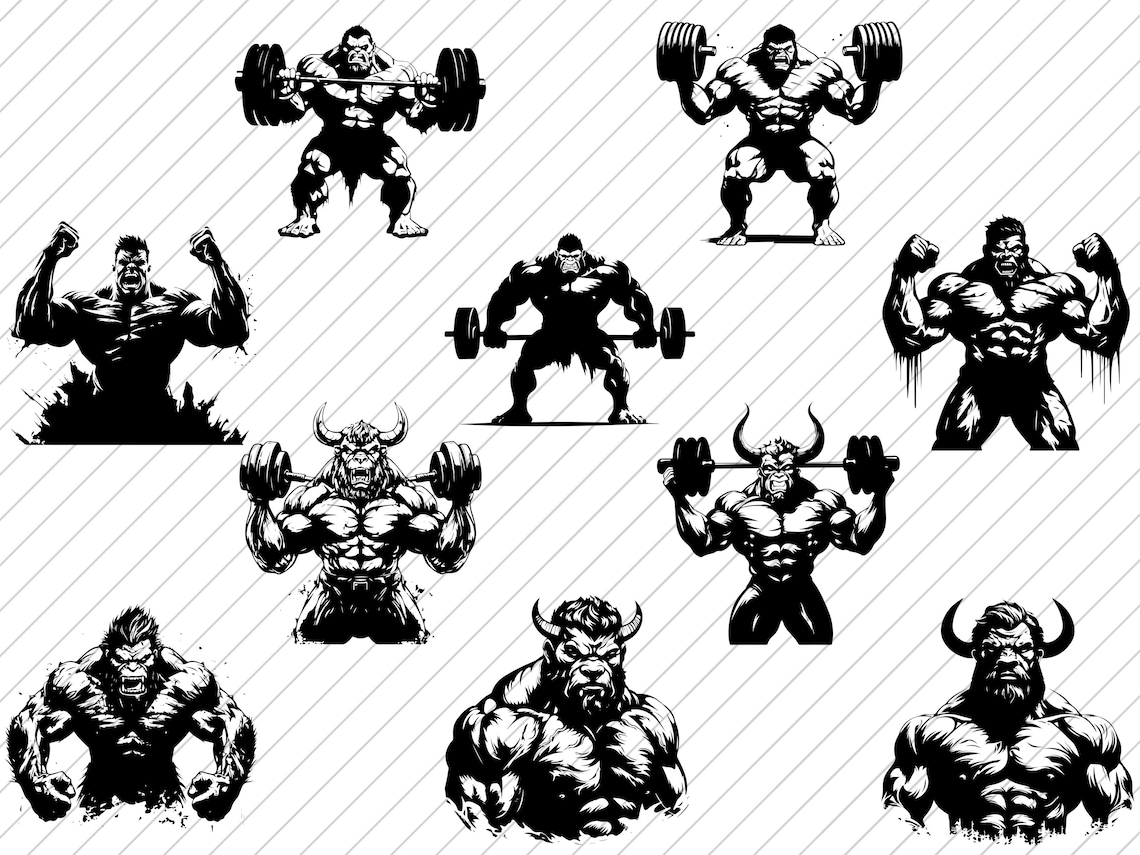 Beast Mode SVG Bundle, Keep Fit Svg, Fitness Svg, Work Out Svg ...