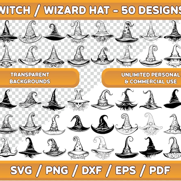 Wizard Hat - Etsy
