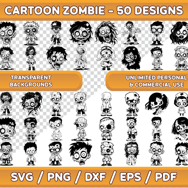 Zombie Svg Files - Etsy