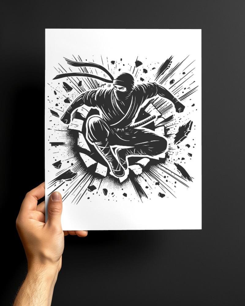 Ninja SVG Bundle: 50 Samurai Designs (digital Download) - Etsy