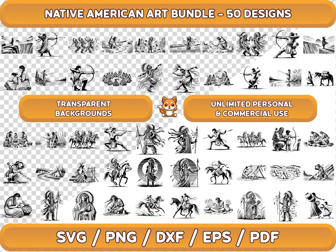 Native American SVG Bundle, Native American Png, Native American ...