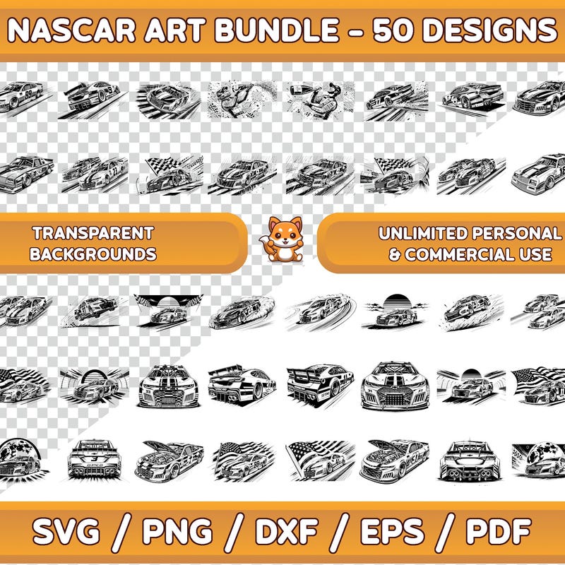Nascar Svg Files - Etsy