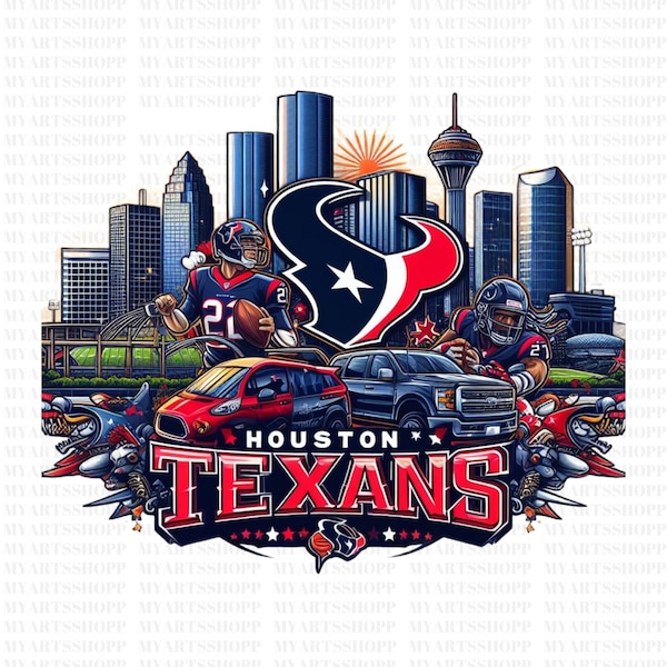 Houston Clipart - Etsy