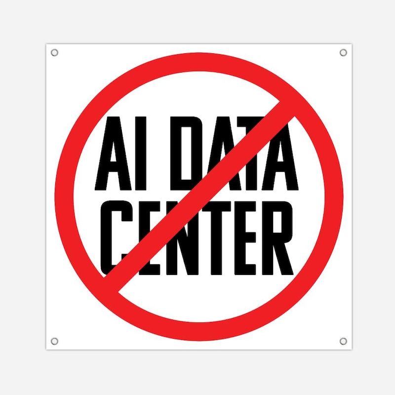 No Data Center Signs - Etsy