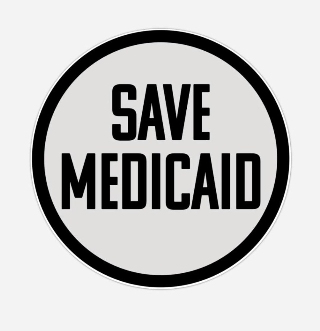 2-pack SAVE MEDICAID Car Fridge Door Magnet 3"x3" or 4"x4" Bumper ...