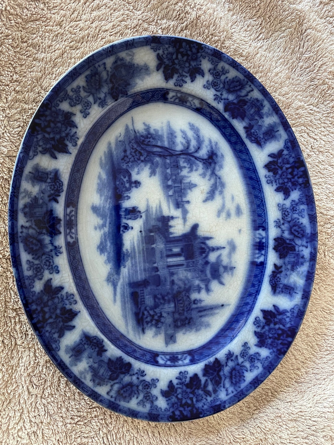 Madras Plate Doulton burslem - Etsy
