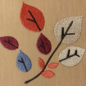 Simple Fall Leaves - Machine Embroidery Designs - 4 Full Designs With ...