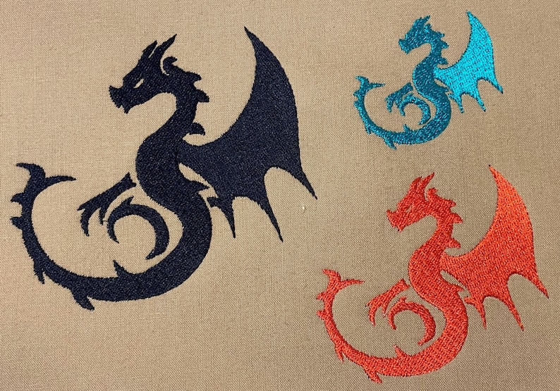 Dragon Emblems Collection! Machine Embroidery Designs - Etsy
