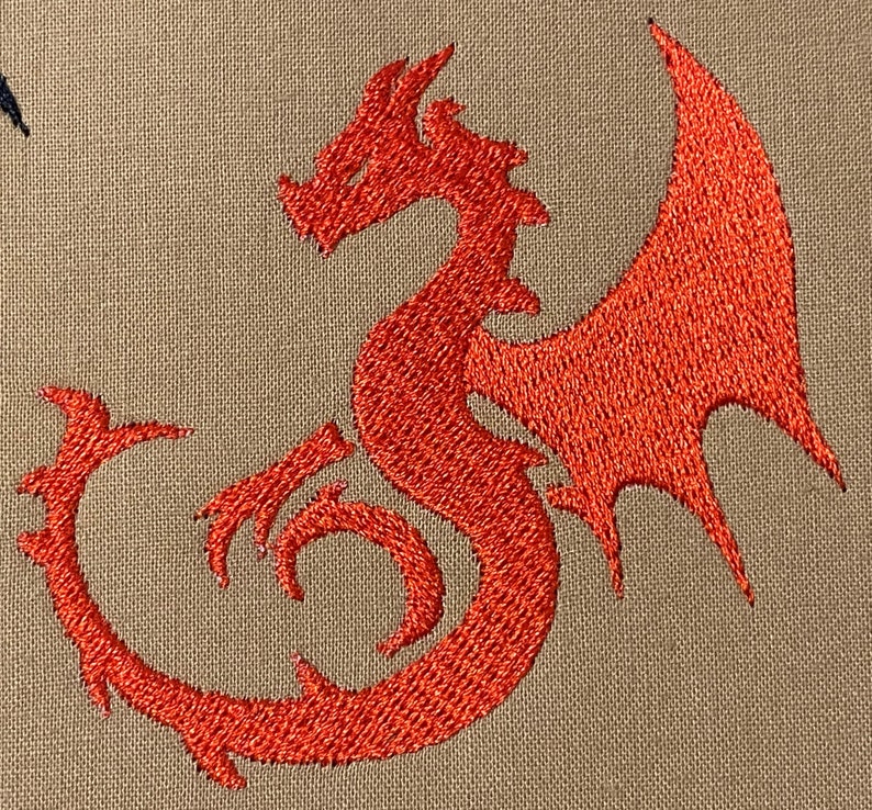 Dragon Emblems! - Design 4 of 4 - Machine Embroidery Designs - Etsy