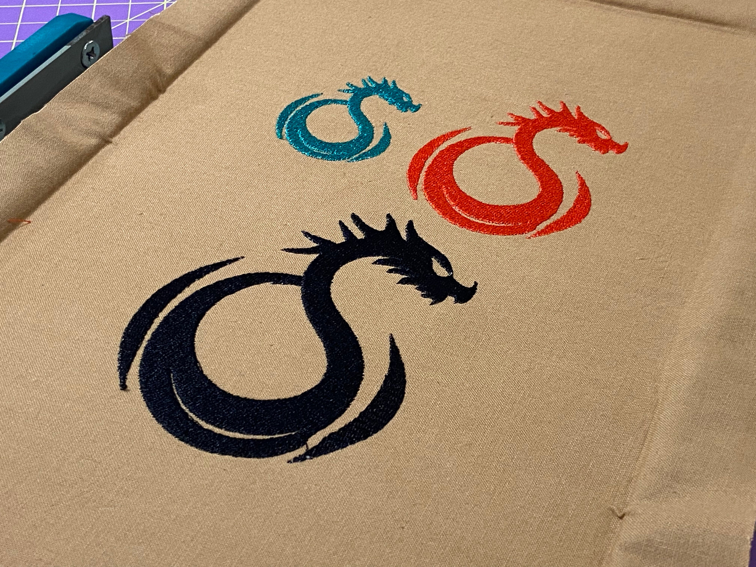 Dragon Emblems! - Design 1 of 4 - Machine Embroidery Designs - Etsy