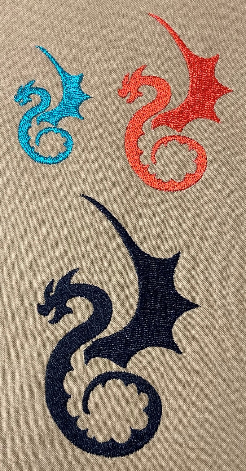 Dragon Emblems Collection! Machine Embroidery Designs - Etsy