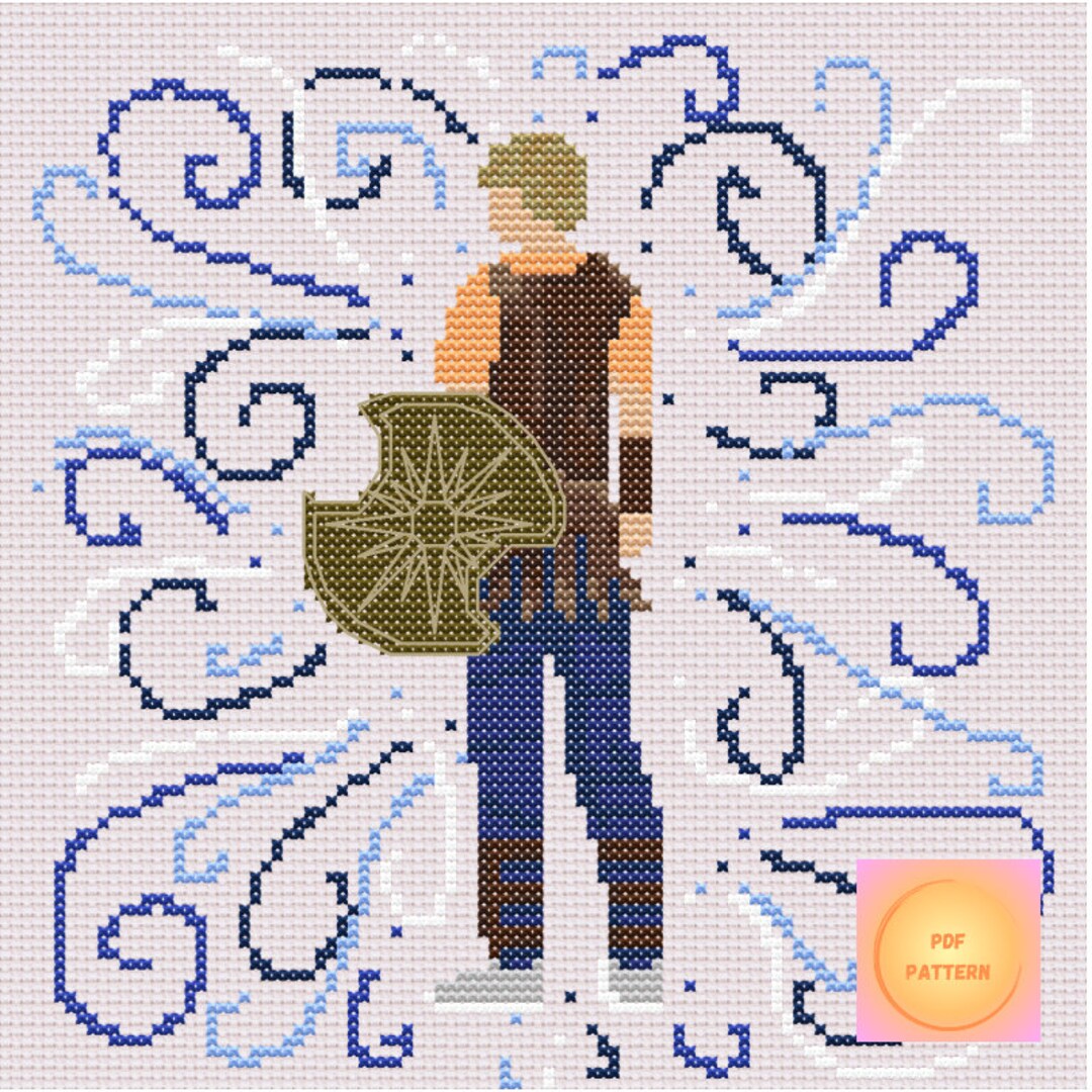 Percy Jackson Character Cross Stitch Pattern (digital Download) Pdf ...