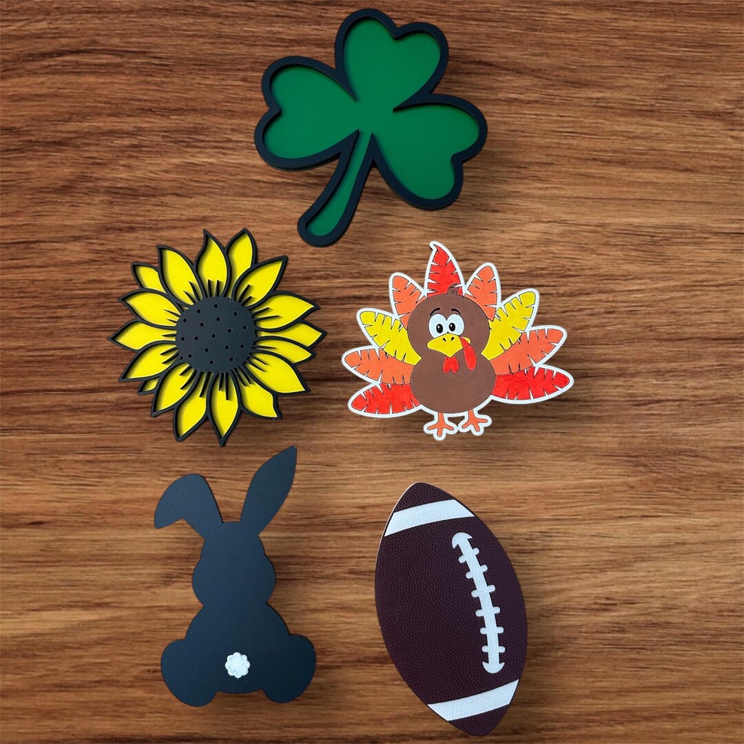 Magnetic ATTACHMENTS for Interchangeable Wood “WELCOME” Sign Door ...