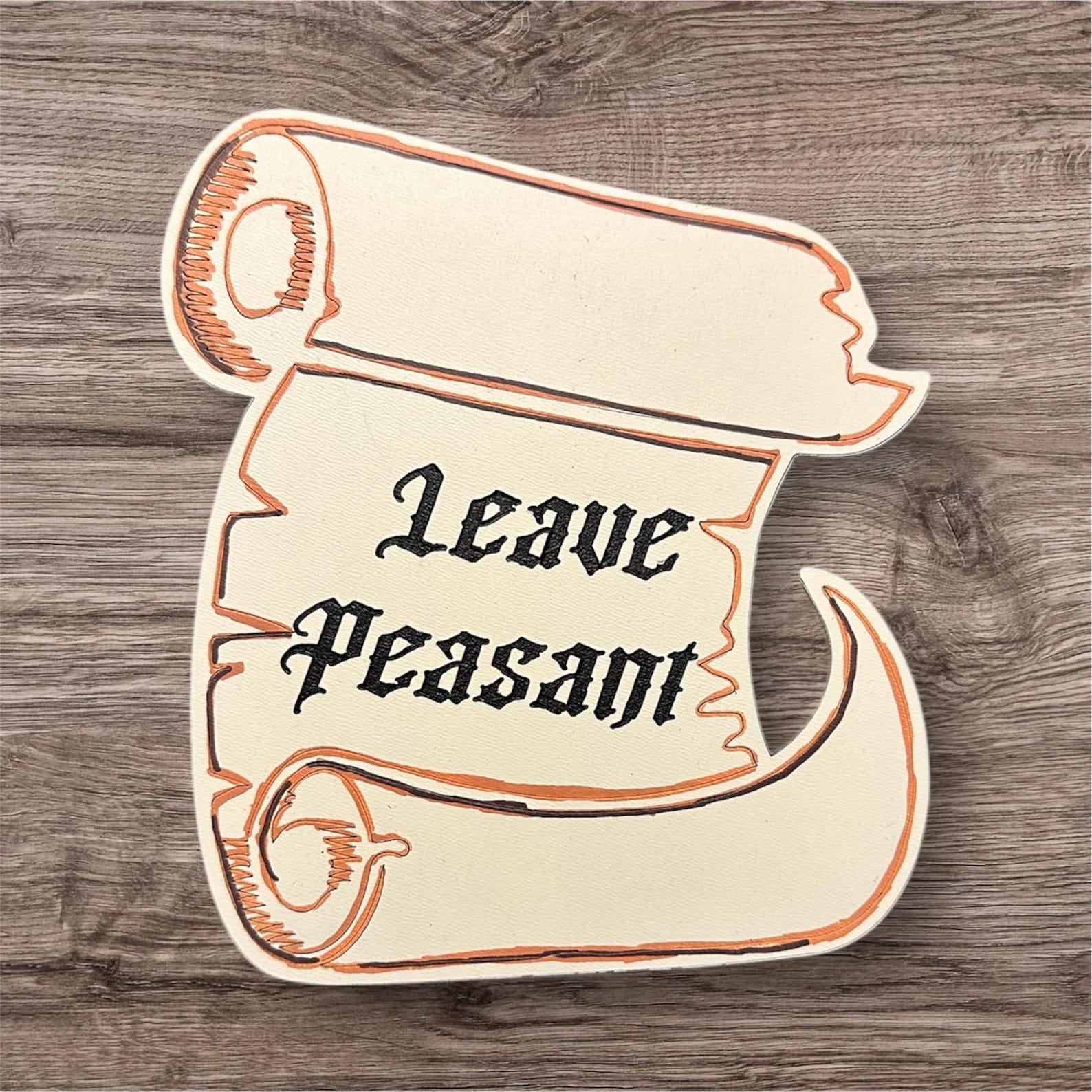 Medieval Welcome Sign With Magnetic Interchangeable Pieces, All Season ...