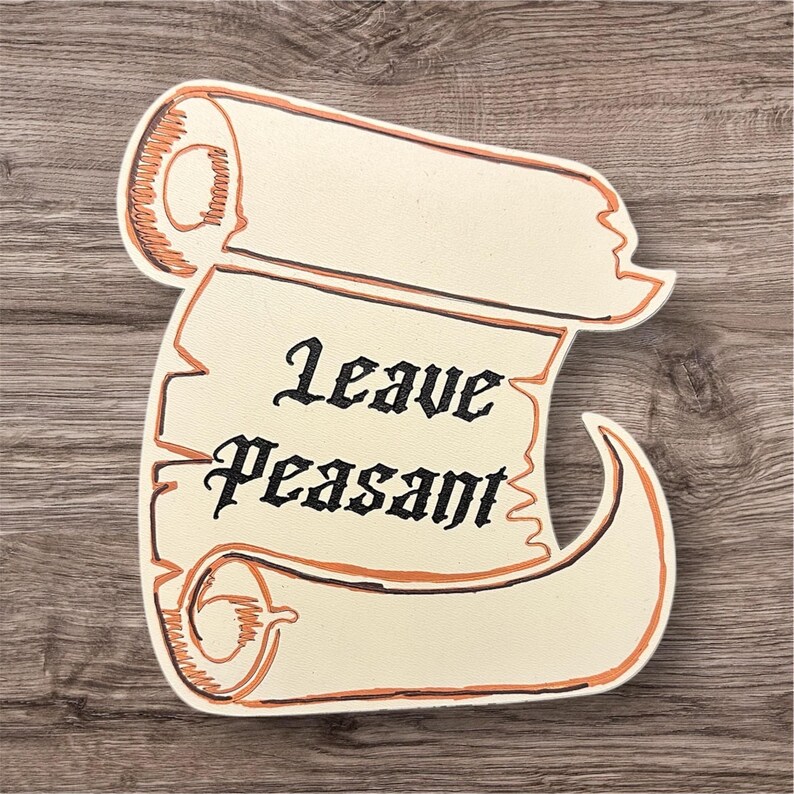 Medieval Welcome Sign With Magnetic Interchangeable Pieces, All Season ...