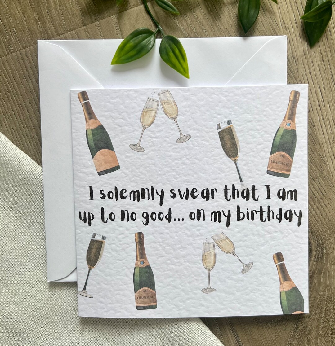 Harry Potter Inspired Birthday Card Hogwarts Wizard Card - Etsy