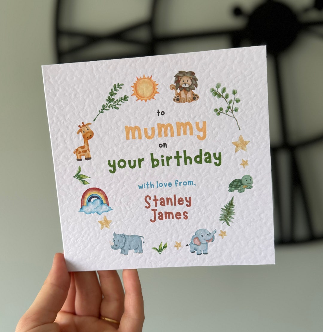 Birthday Card for Mum, Birthday Card From Child, Birthday Card From ...