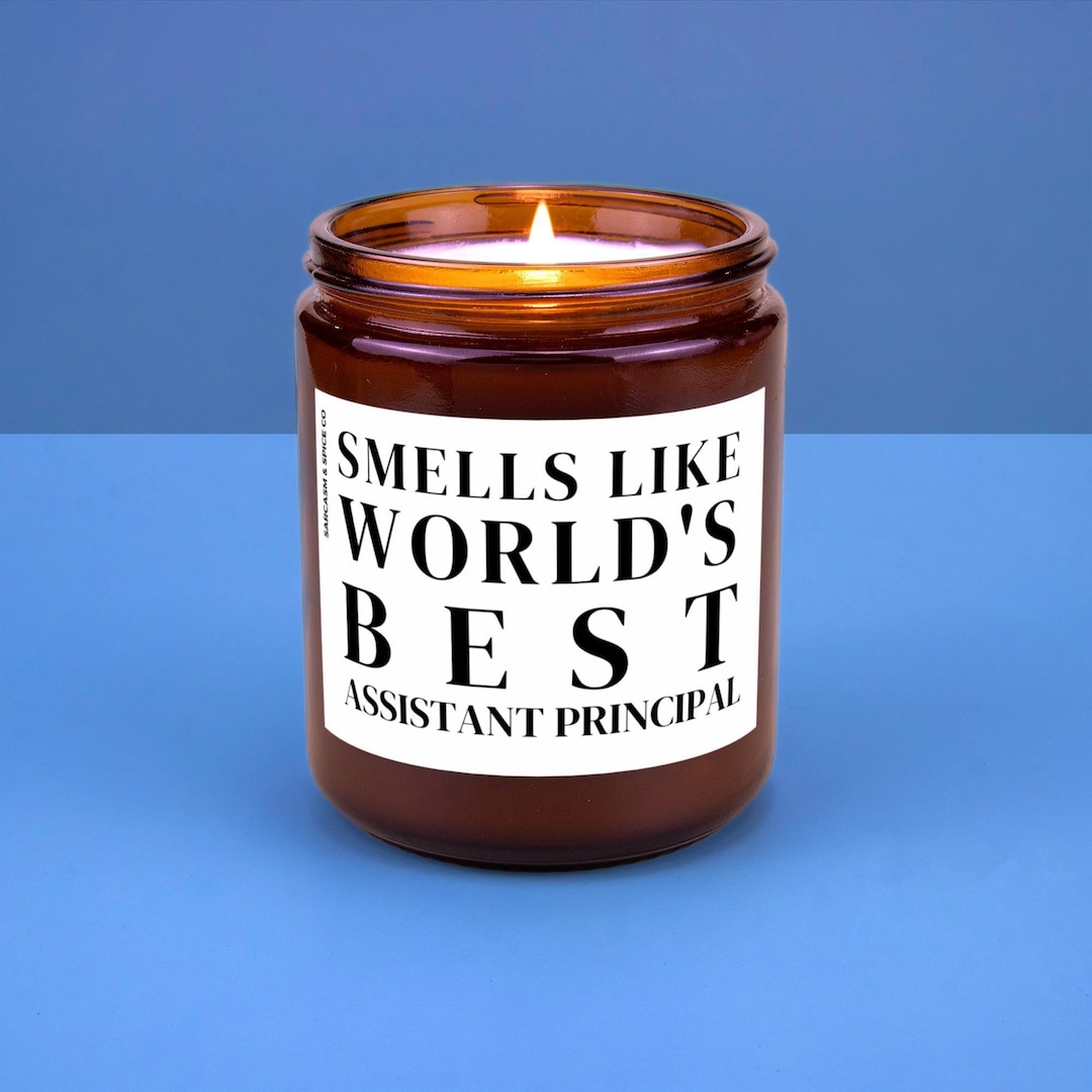 Assistant Principal Appreciation Gift Principal Funny Candle Funny ...