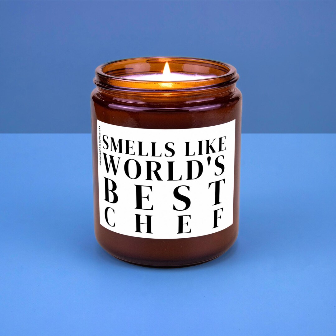Chef Gift Head Chef Appreciation Candle Culinary Student Hand Poured ...