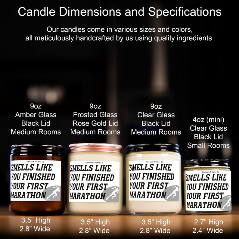 Gift Runner Candle Running Half Marathon Award Runner Trophy ...