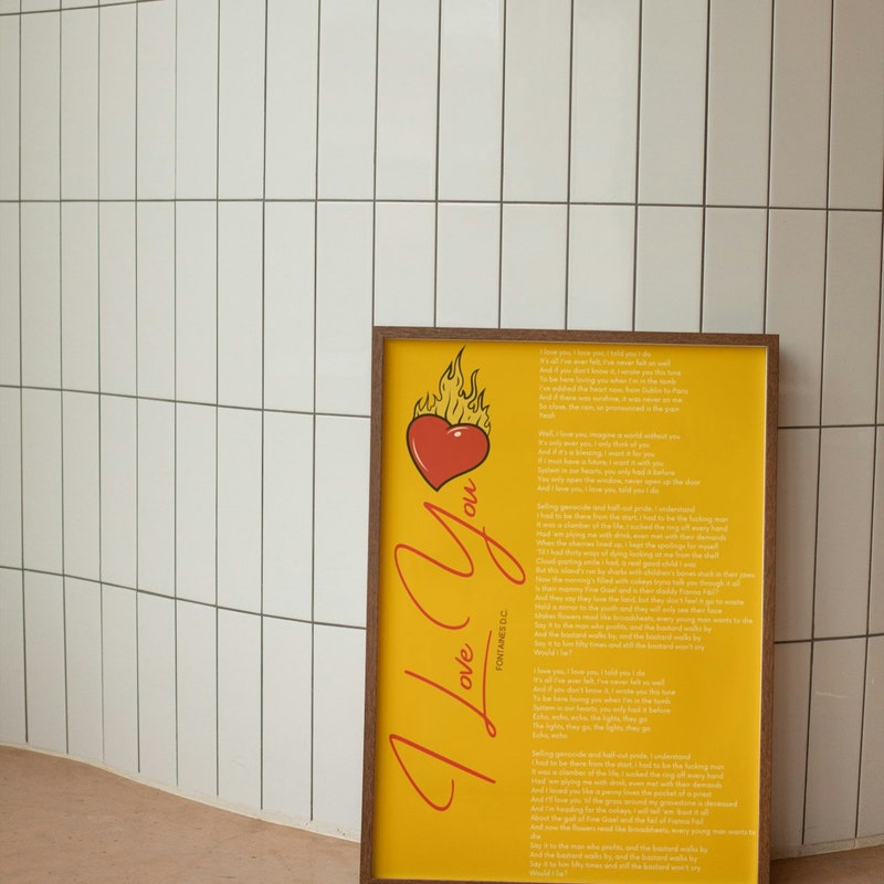 Fontaines Dc Poster - Etsy UK