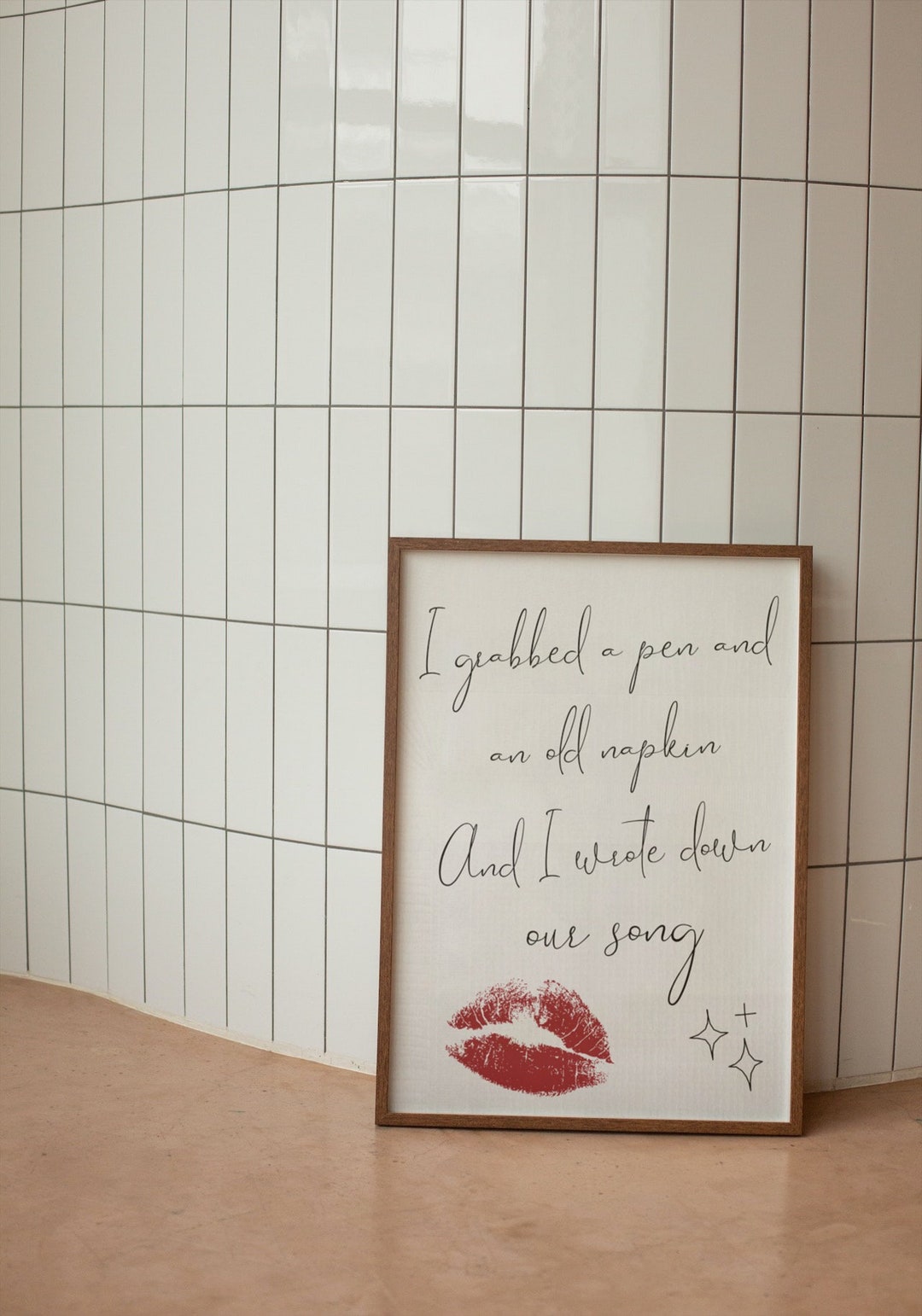 Our Song, Taylor Swift Lyric Poster / Taylor Swift Print / Music Poster ...