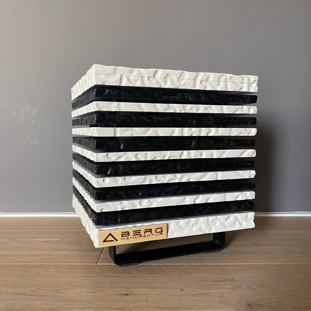 Design Smartqube ZEBRA 3-D Side Table Indoor Outdoor Incl. - Etsy