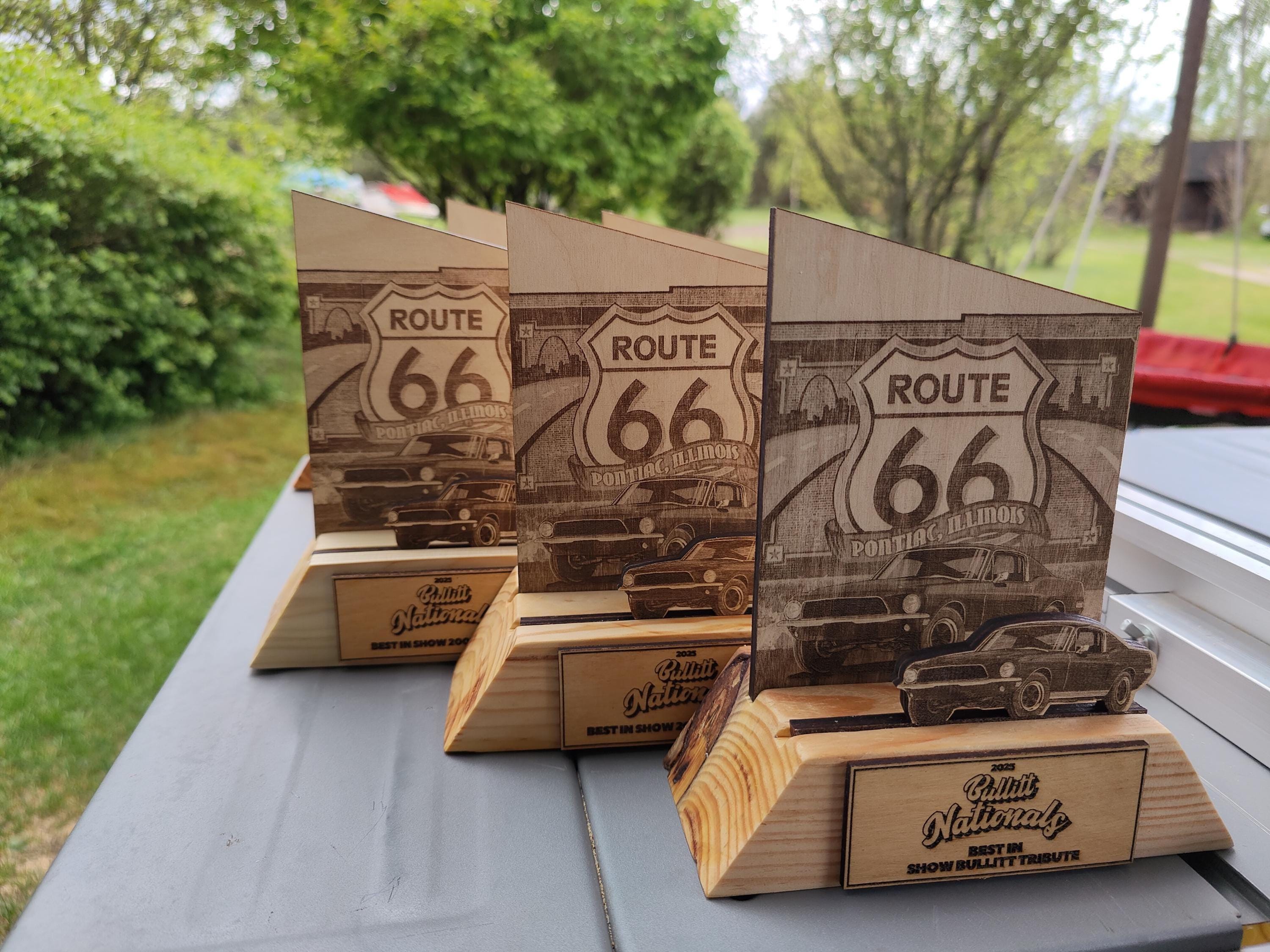 Custom Engraved Wooden Car Show Trophy, Personalized Award - Etsy