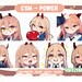 CSM Power Emotes, Anime Chibi Emotes, Twitch/discord/youtube Emotes - Etsy